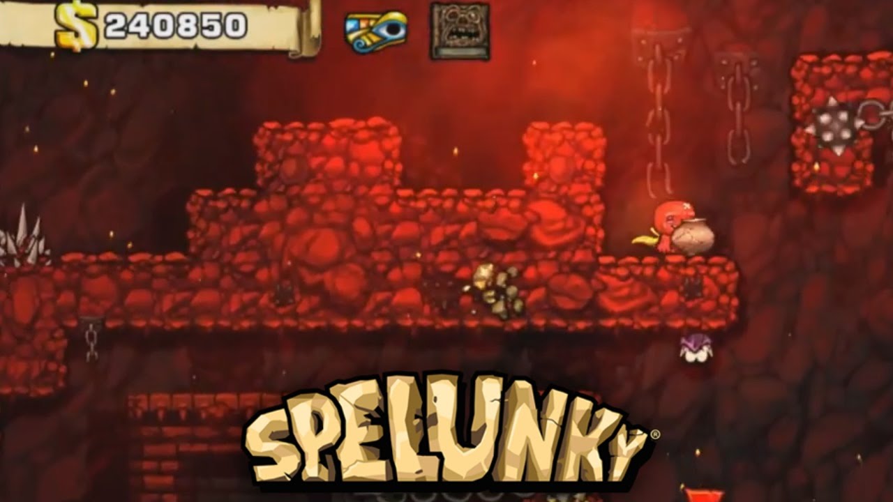 Spelunky - Hell run - YouTube