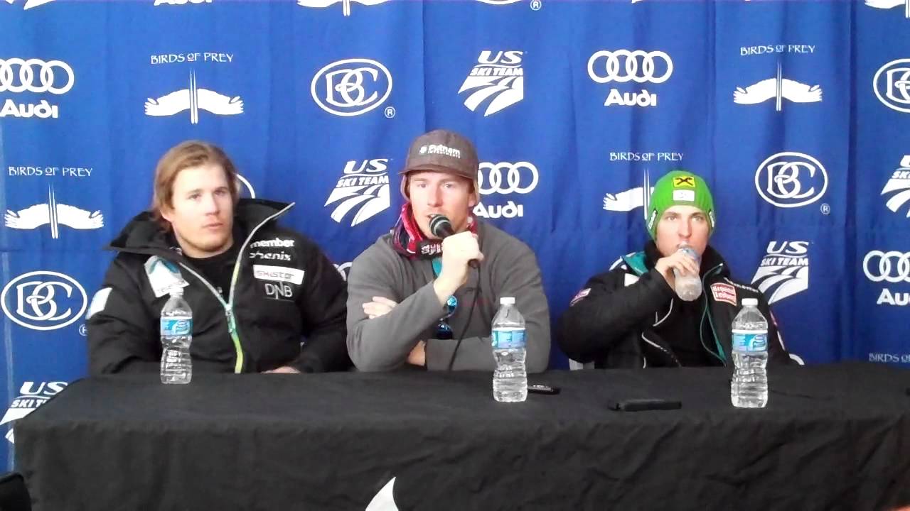 Ted Ligety after GS win in Beaver Creek 2011 - YouTube