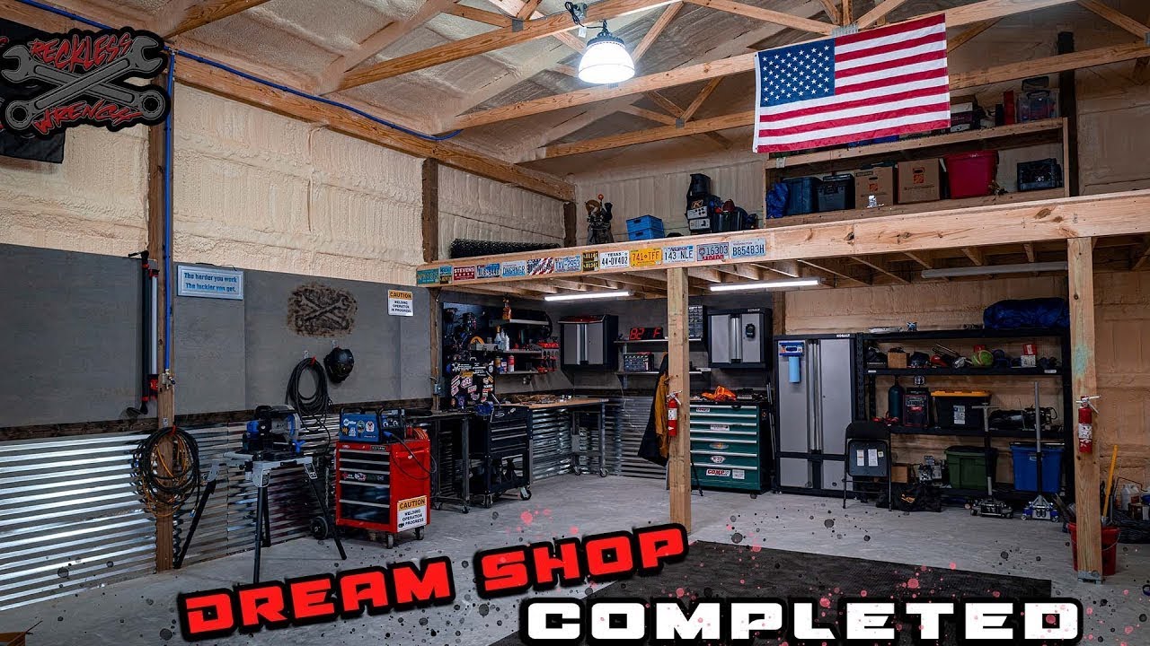 Completed Shop Tour! - YouTube