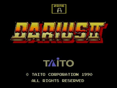 Megadrive DARIUS 2 (AKA Sagaia) by Taito - FIRST PLAY and CHAT - YouTube