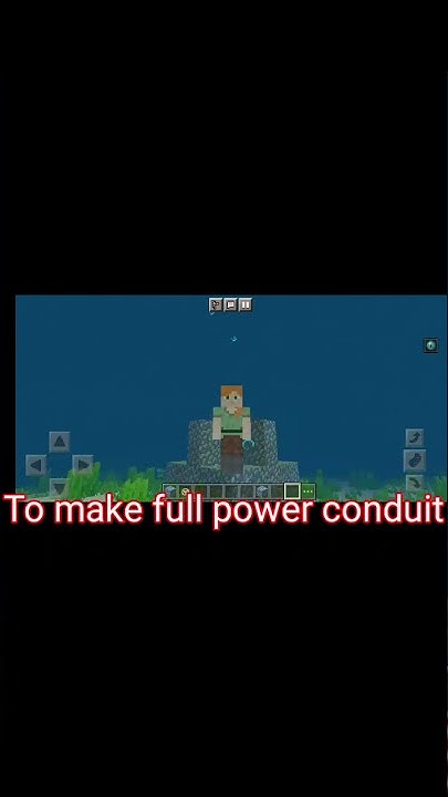 How to make a full power Conduit || Minecraft || - YouTube