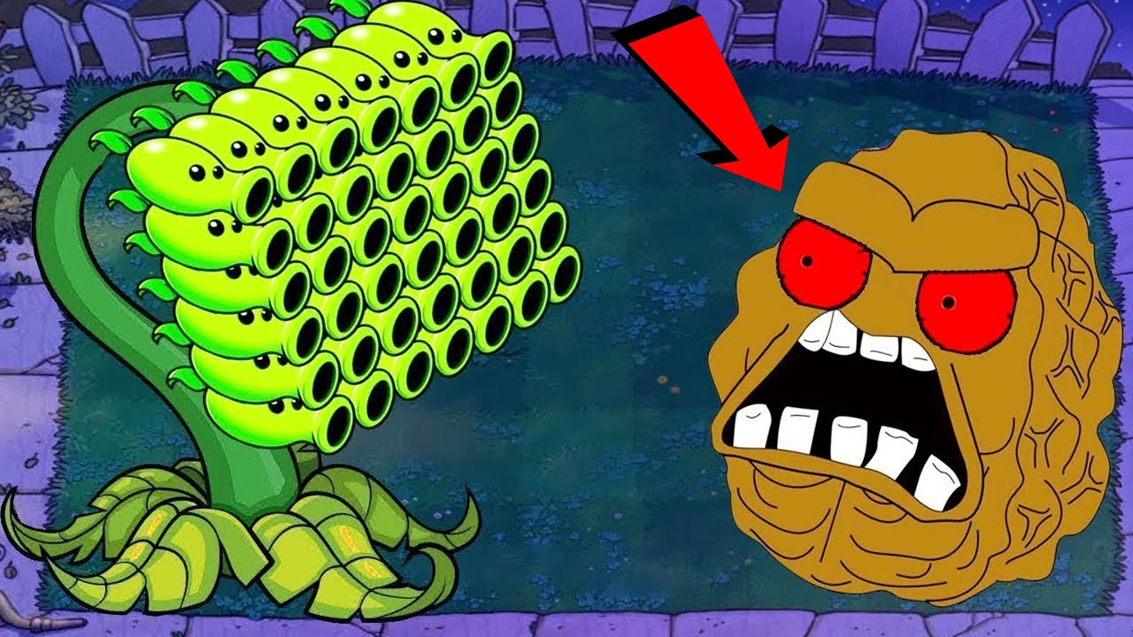 Plants Vs Zombies PvZ Plus pvz funny moments | 99999 Peashooter vs ...