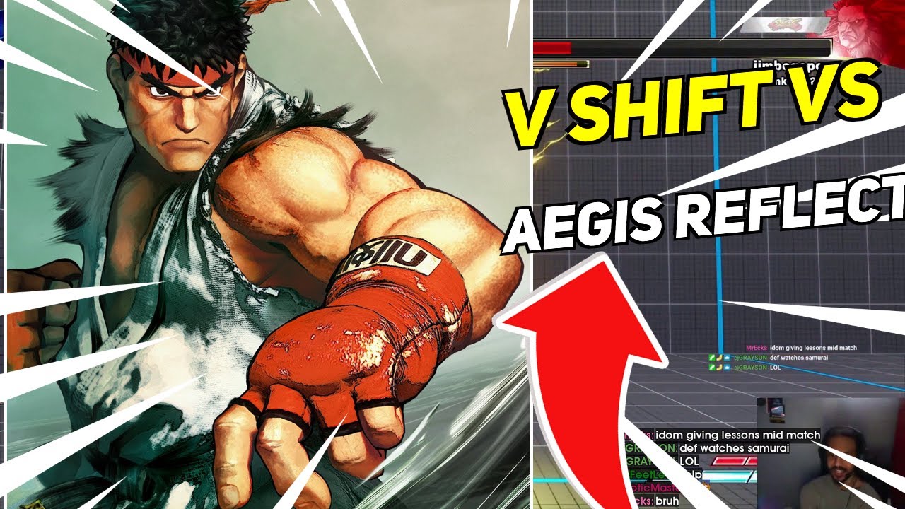 [Street Fighter V] V SHIFT VS AEGIS REFLECTOR | Daily Highlights - YouTube