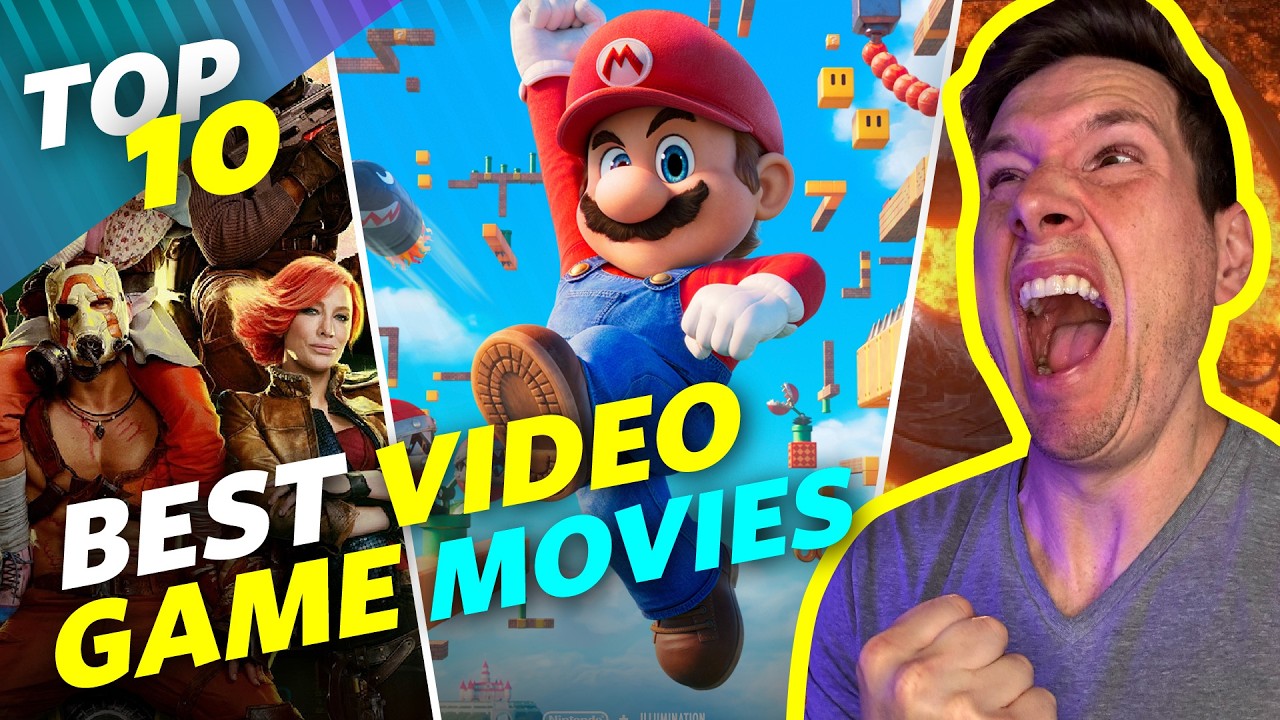 TOP 10 Movies Based On Video Games! - YouTube