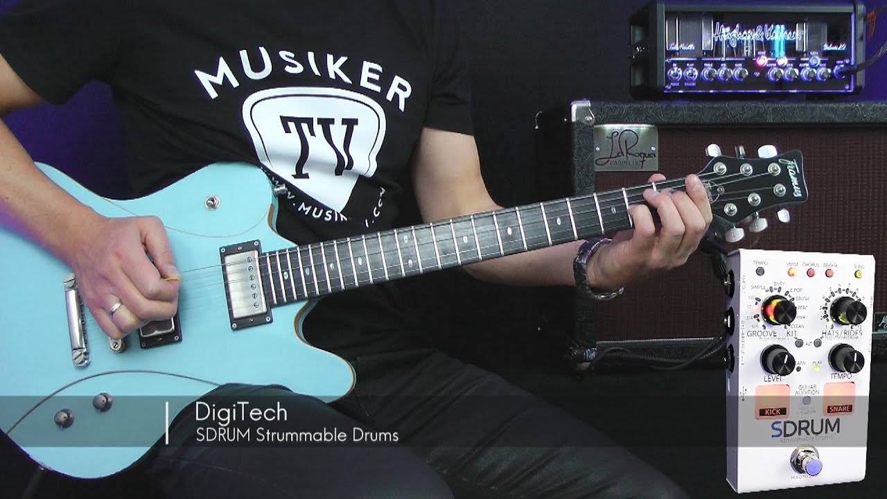 DigiTech SDRUM Strummable Drums - Demo - YouTube
