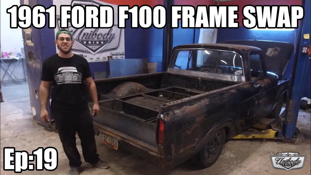 1961 Ford F100 - Full Frame Swap - Project Black Sheep, Grand Marquis ...