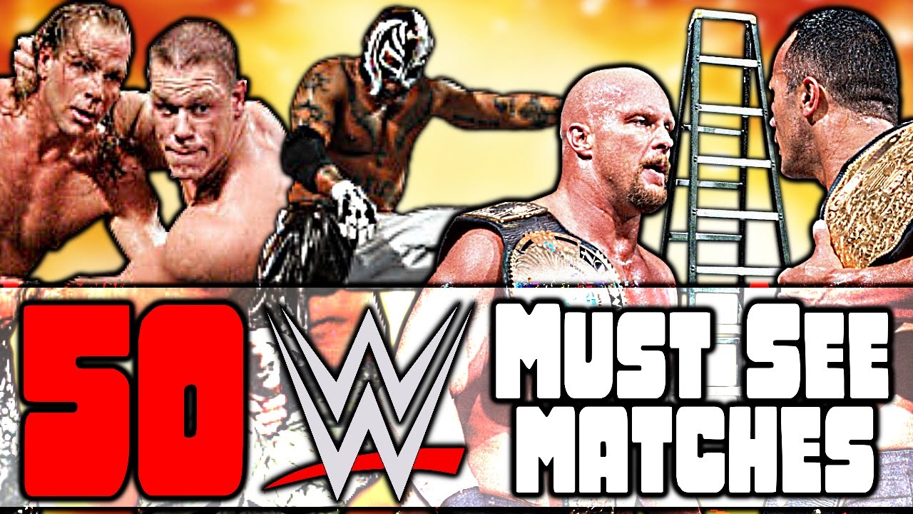 50 MATCHES, DIE JEDER WWE FAN GESEHEN HABEN MUSS! (Deutsch/German ...