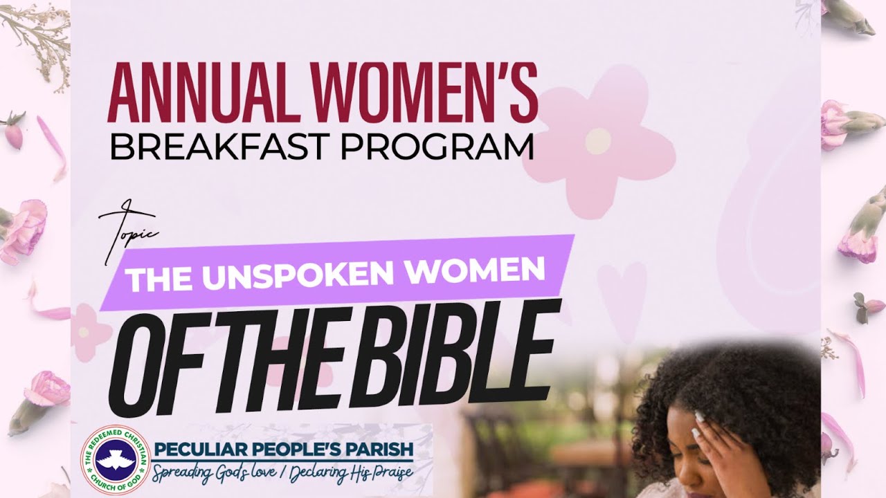 RCCG PPP Women's Breakfast Meeting - YouTube
