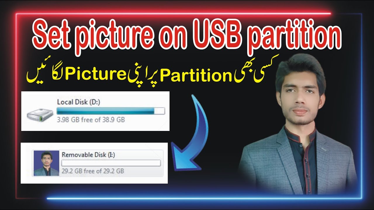 How to set picture on Usb partition 1|Usb pr picture set krein | Partition pr picture kasy set ...