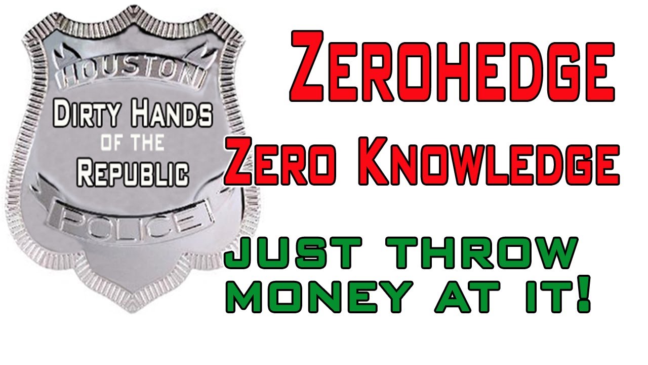 Zero hedge makes suggestions about police work that just wont help ...