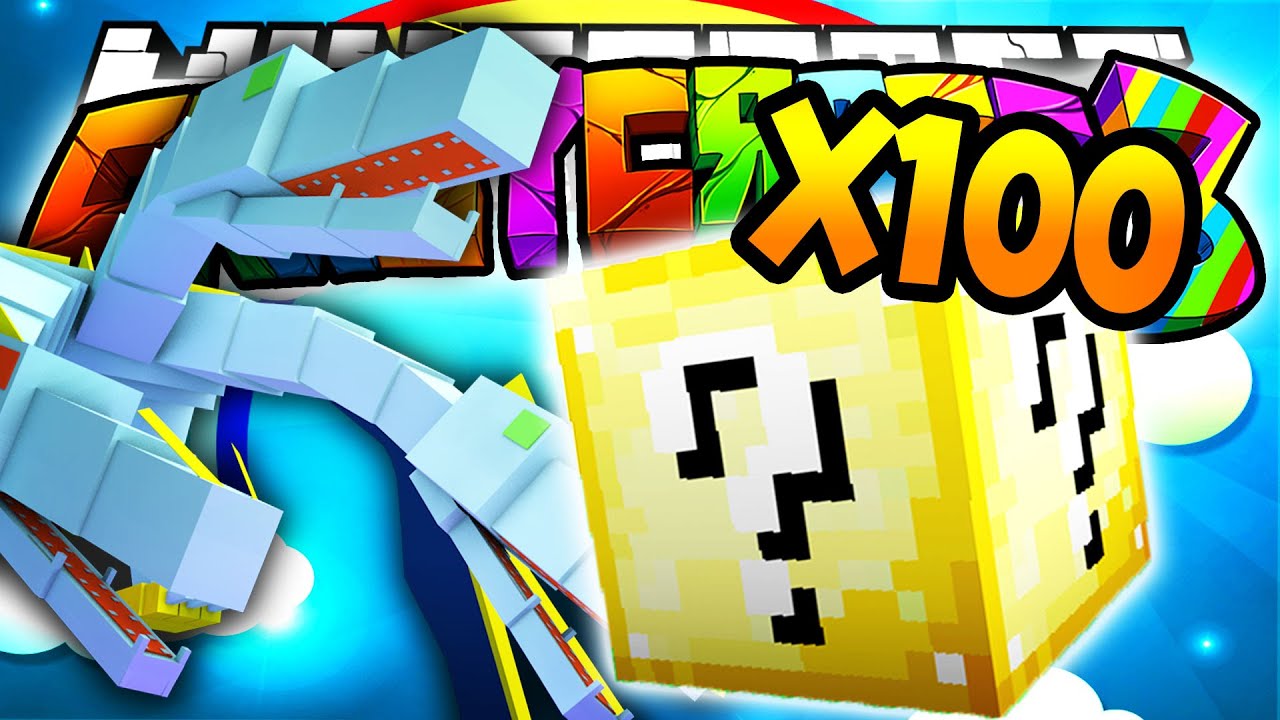 Minecraft Crazy Craft 3.0: 100 Lucky Block Challenge! (Lucky Block Mod ...