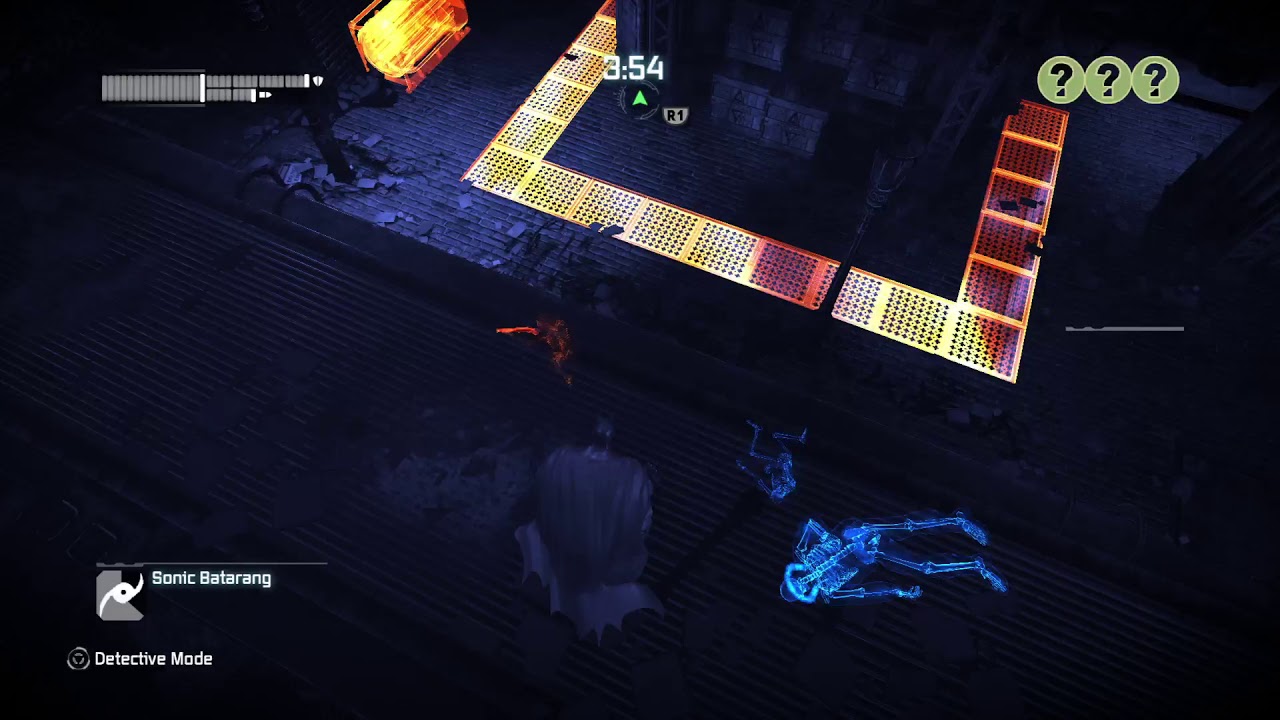 Batman: Return to Arkham - Arkham City sniper punch - YouTube