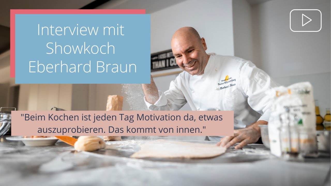 Interview mit Showkoch Eberhard Braun - YouTube