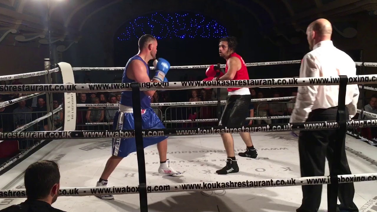 IWA BOXING 22 WIRRAL - DAVID WARD V QASIM KHAN - YouTube