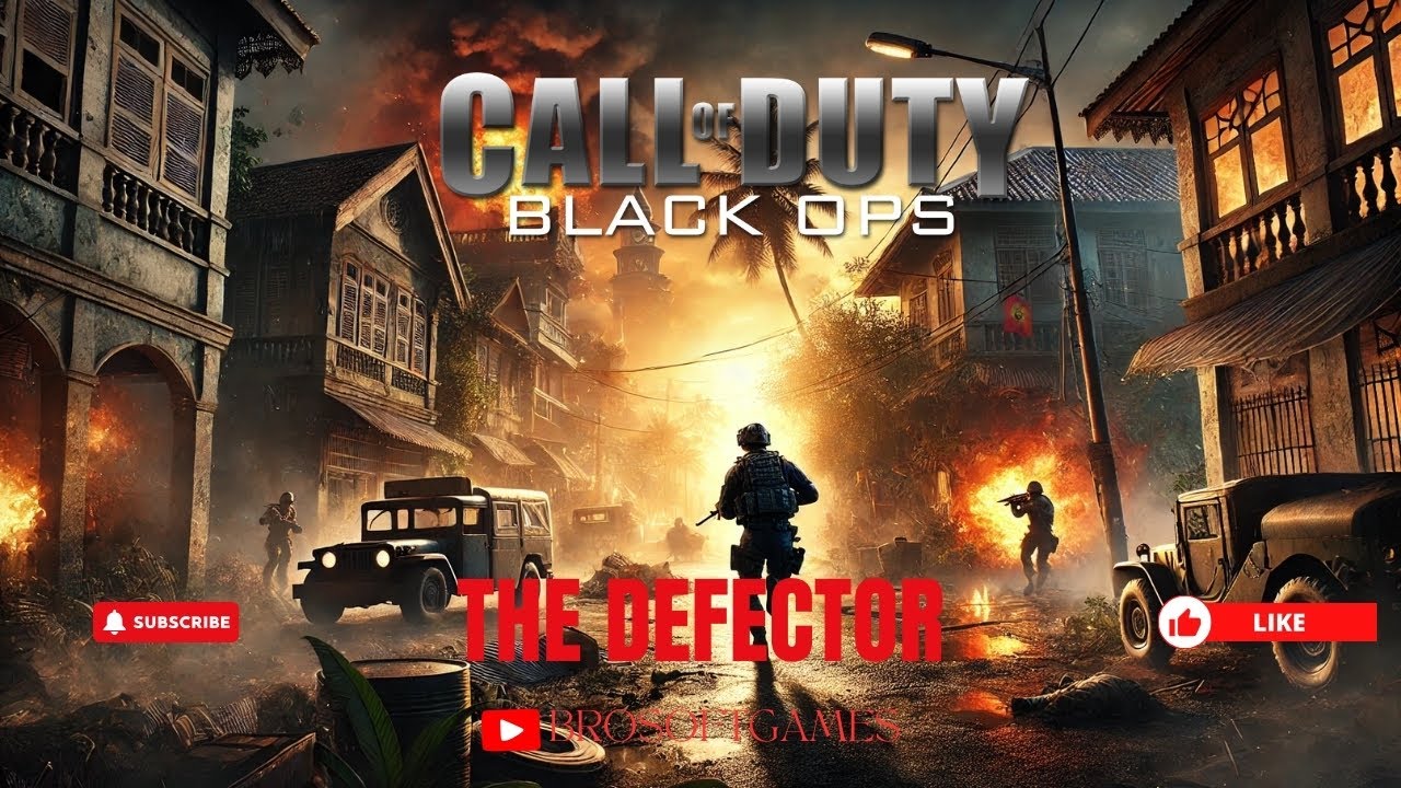 Call Of Duty Blackops missions 'THE DEFECTOR' 1080p 60fps - YouTube