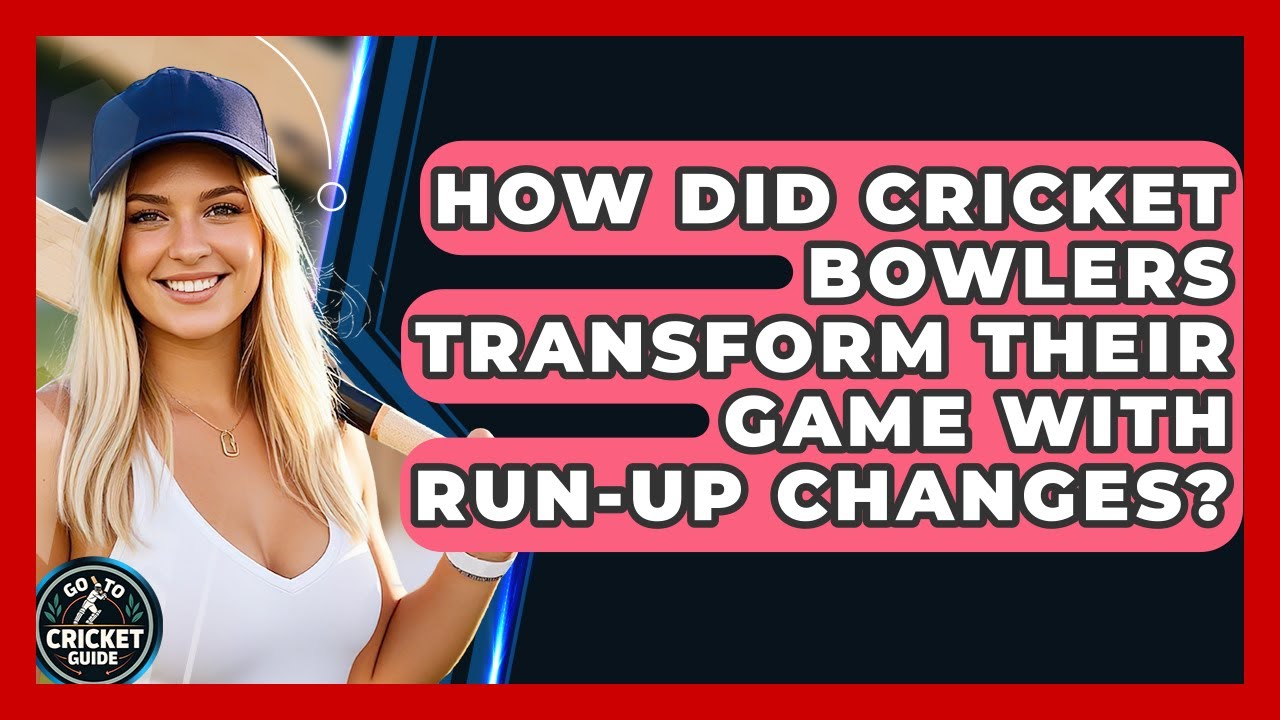 How Did Cricket Bowlers Transform Their Game With Run-up Changes? - Go ...