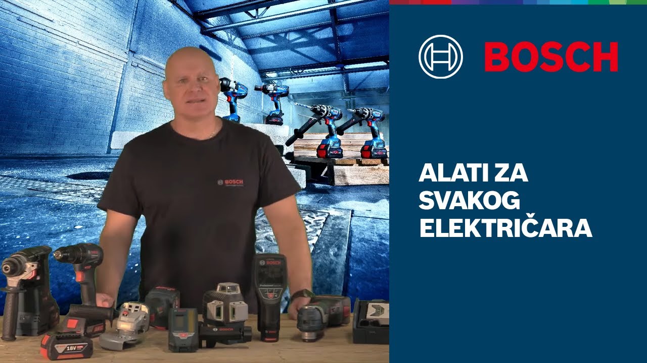 Bosch Professional alati za električare, instalatere klime i grijanja ...