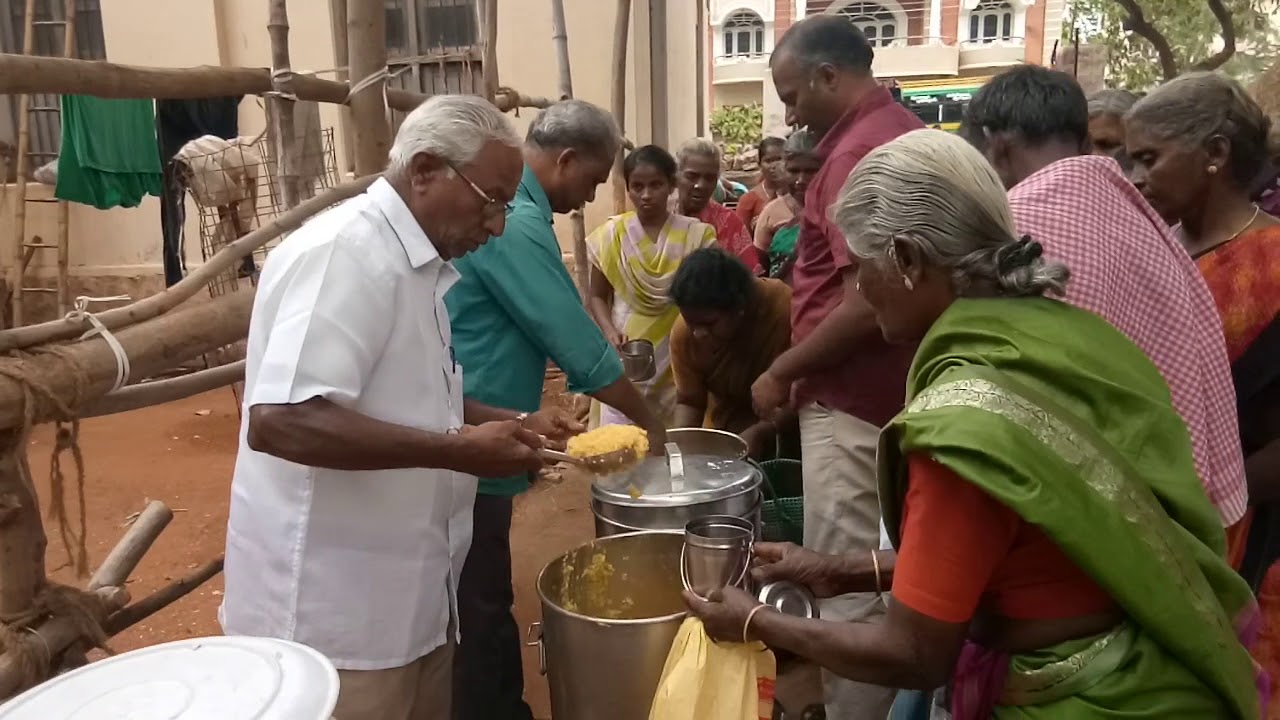 Today annadhanam at Gh trichy - YouTube