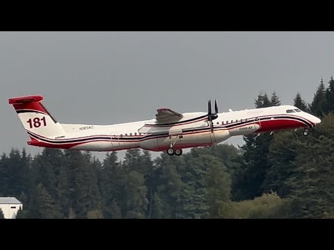 Aero-Flite De Havilland Canada Dash 8-400 (AT) [N989AC] Departing ...