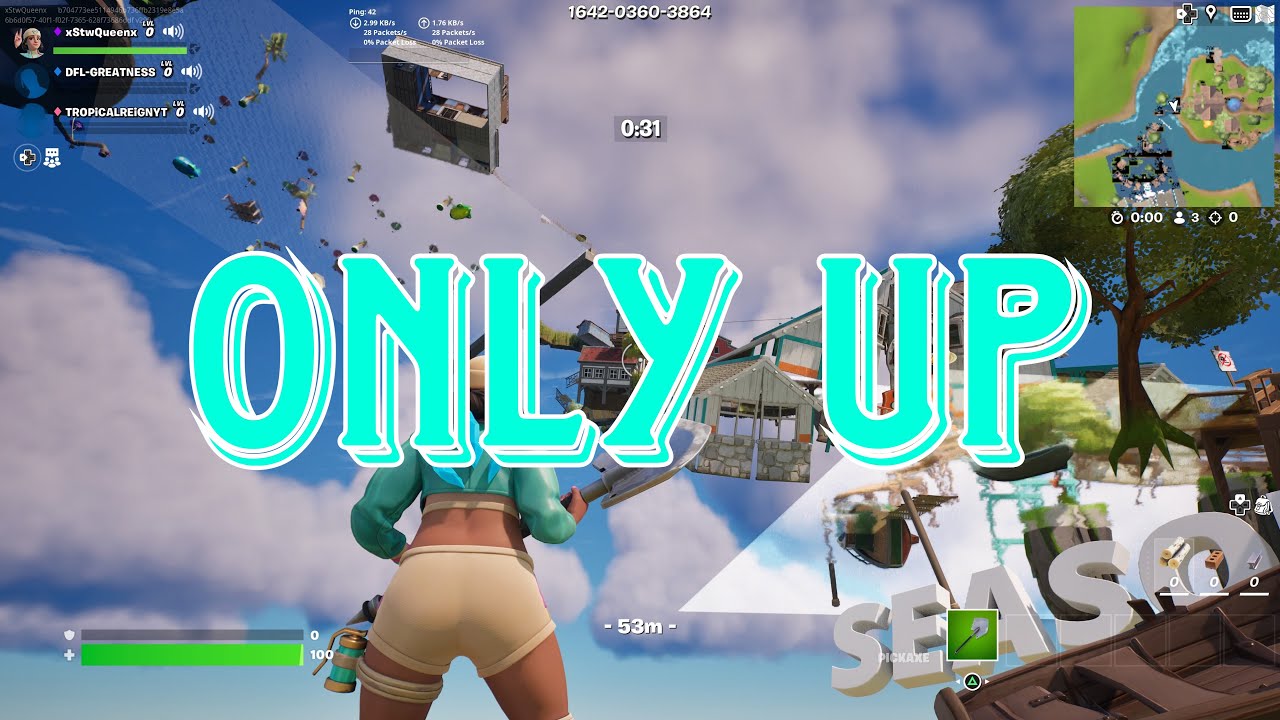 Only up - Fortnite Battle Royale #onlyUp #FORTNITE #STWQUEEN #GIVEAWAY ...