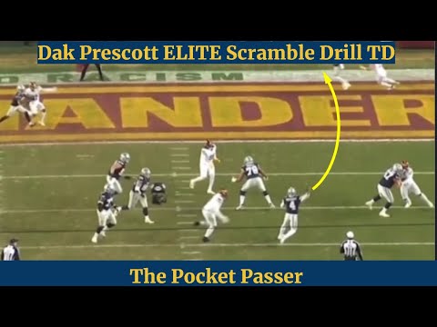 Dak Prescott is a top 5 QB! Breaking down one of his best scramble ...
