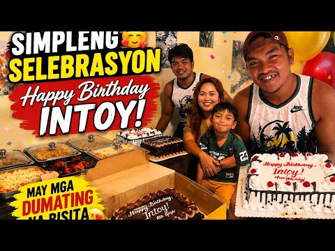 SIMPLENG SELEBRASYON! HAPPY 31st BIRTHDAY INTOY! 