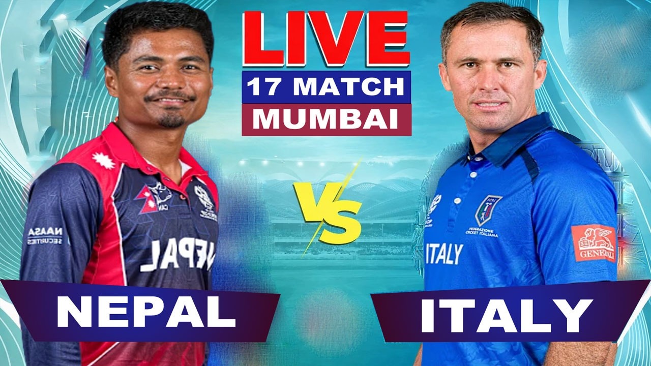 Live: Nepal vs Italy, 17th Match T20 World Cup 2026 | Live Cricket ...