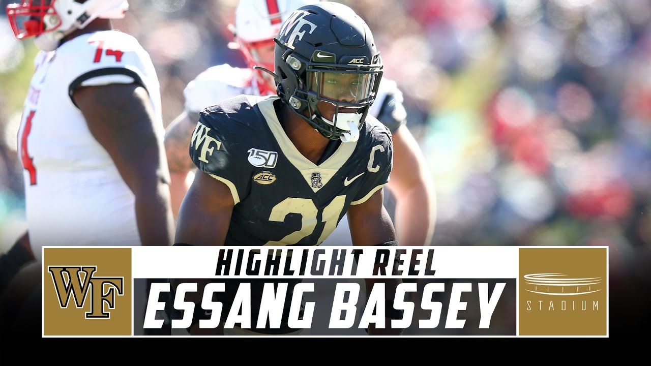 Wake Forest DB Essang Bassey Highlight Reel - 2019 Season | Stadium ...