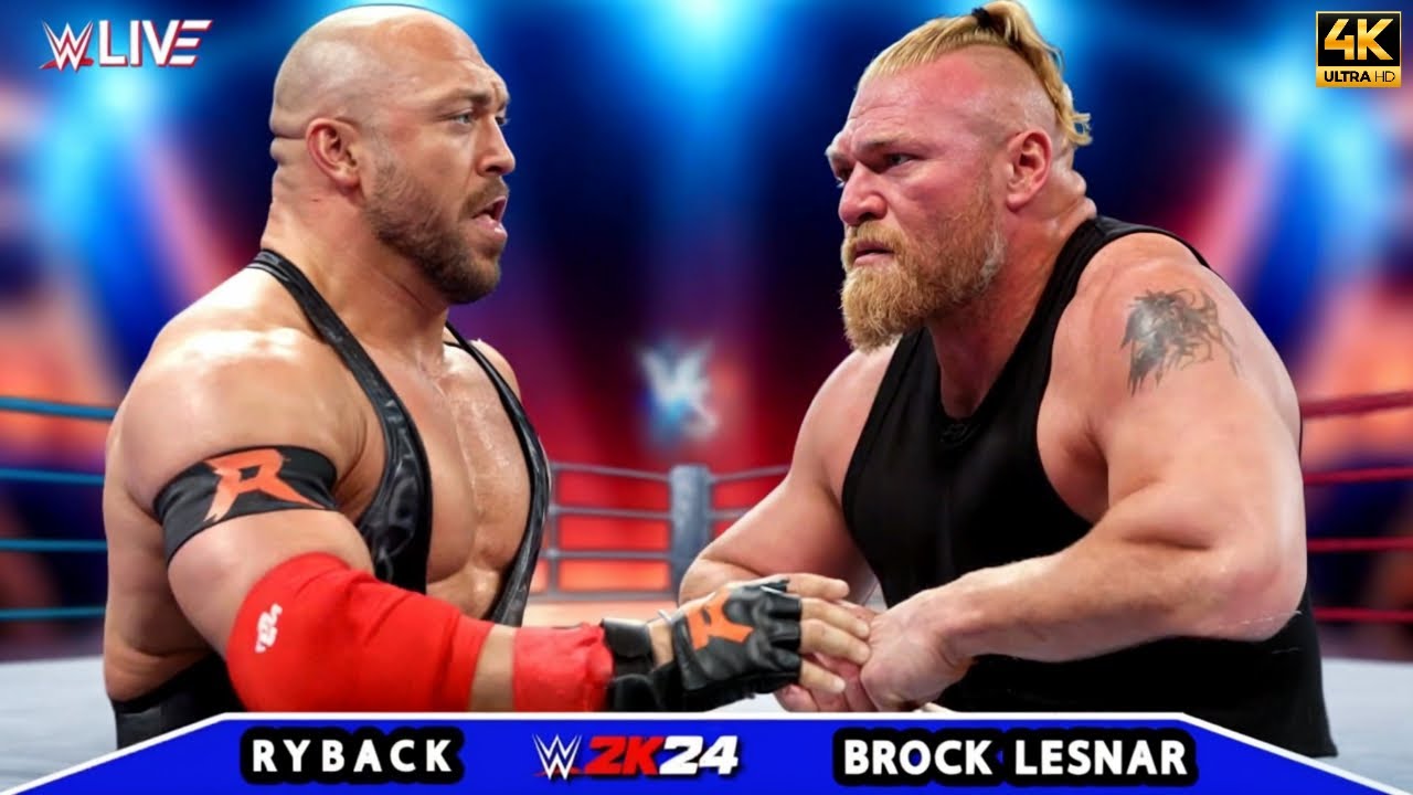 Brock Lesnar vs Ryback | Extreme Rules Match | SUMMERSLAM 2024 | WWE ...