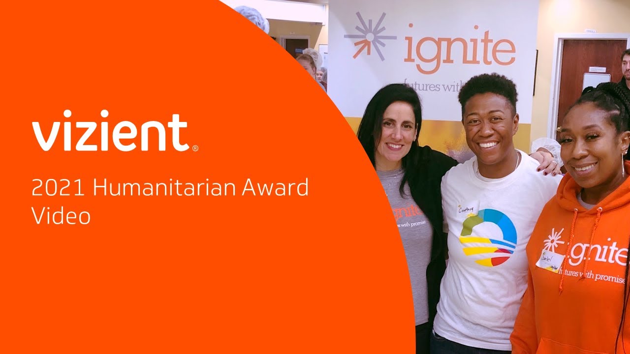 Vizient Awards Ignite Promise with 2021 Humanitarian Award - YouTube