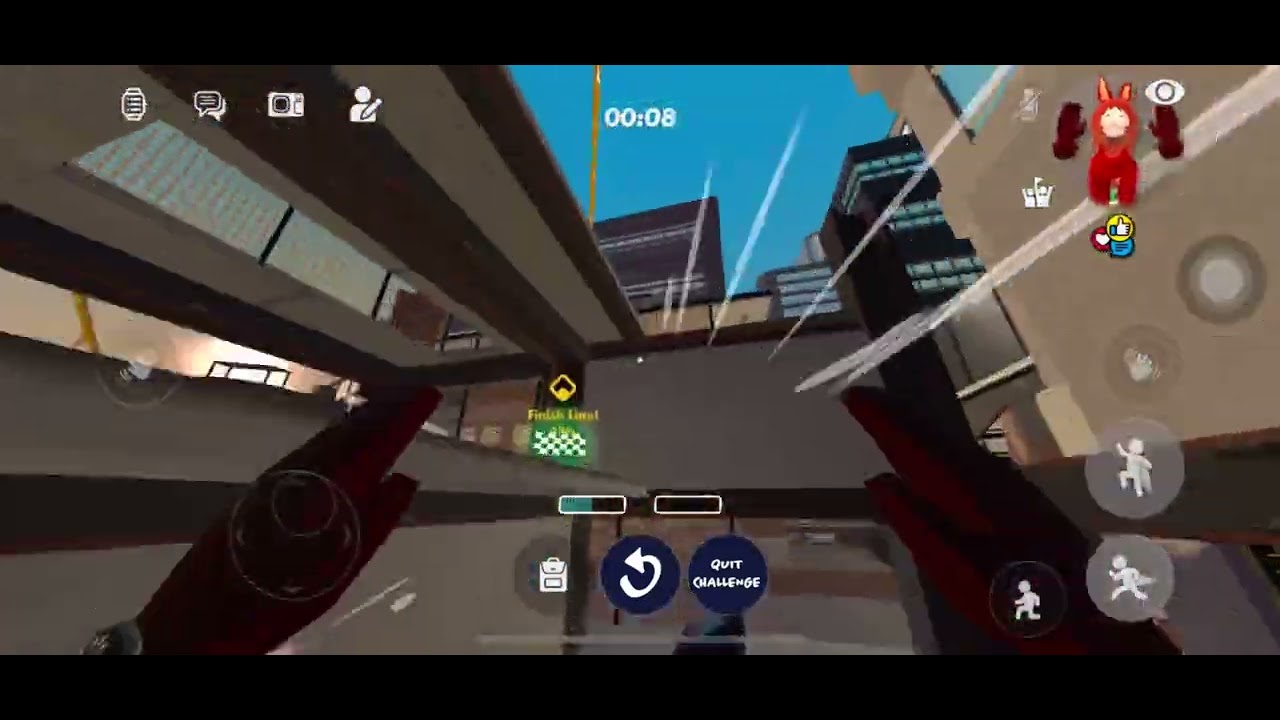 Recroom: run the block sick air any% screen speedrun - YouTube