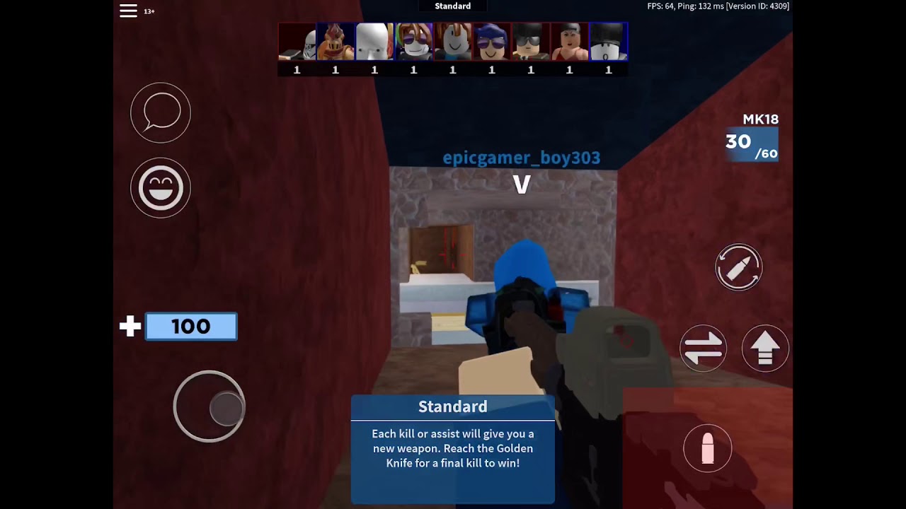 MOBILE ROBLOX ARSENAL GAMEPLAY #34 - YouTube