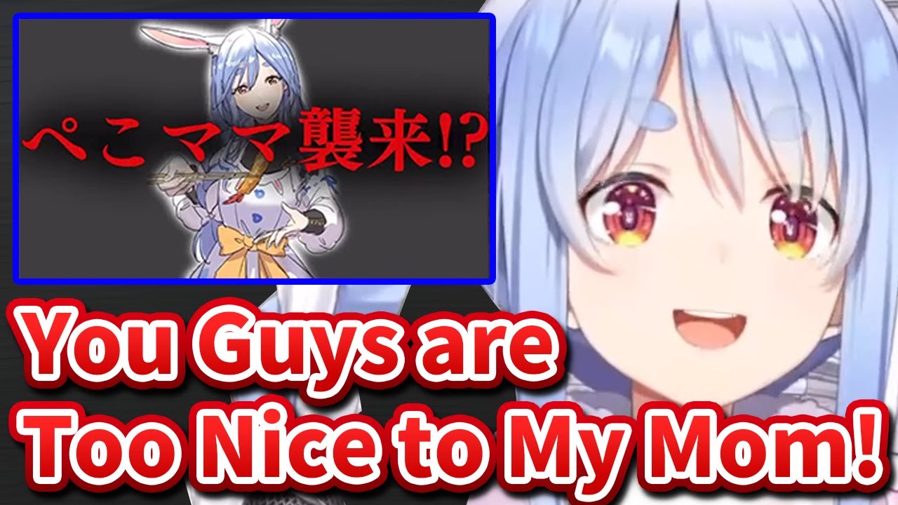 Pekora got jealous of her mom when she saw comments all about her mom ...