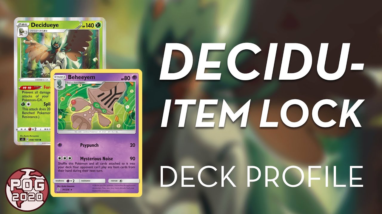 Decidu-ITEM lock! | Decidueye/Beheeyem Deck Profile (POG 2020 Format ...