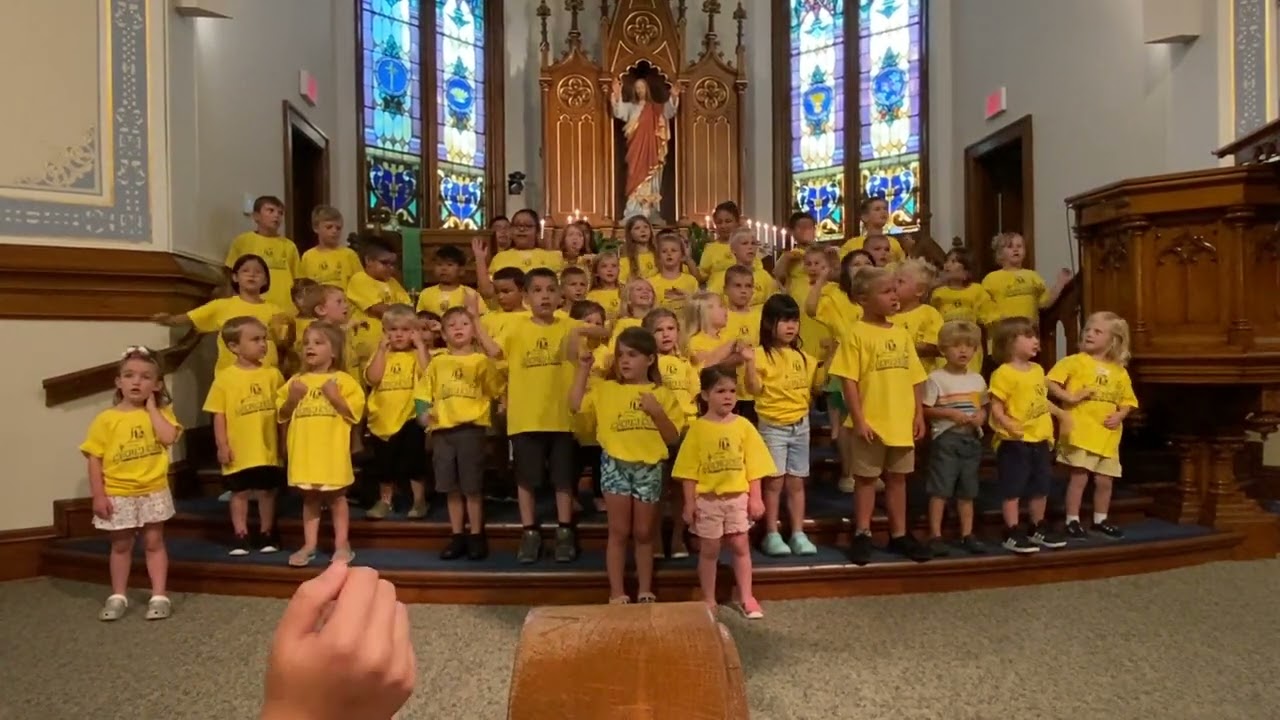 St. Paul's VBS Children performing "Awesome God" - YouTube