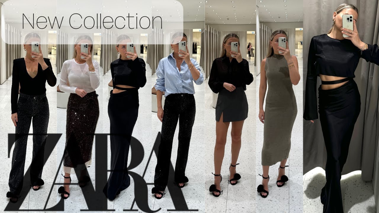 Huge ZARA shopping vlog **| Try On HAUL |** - YouTube