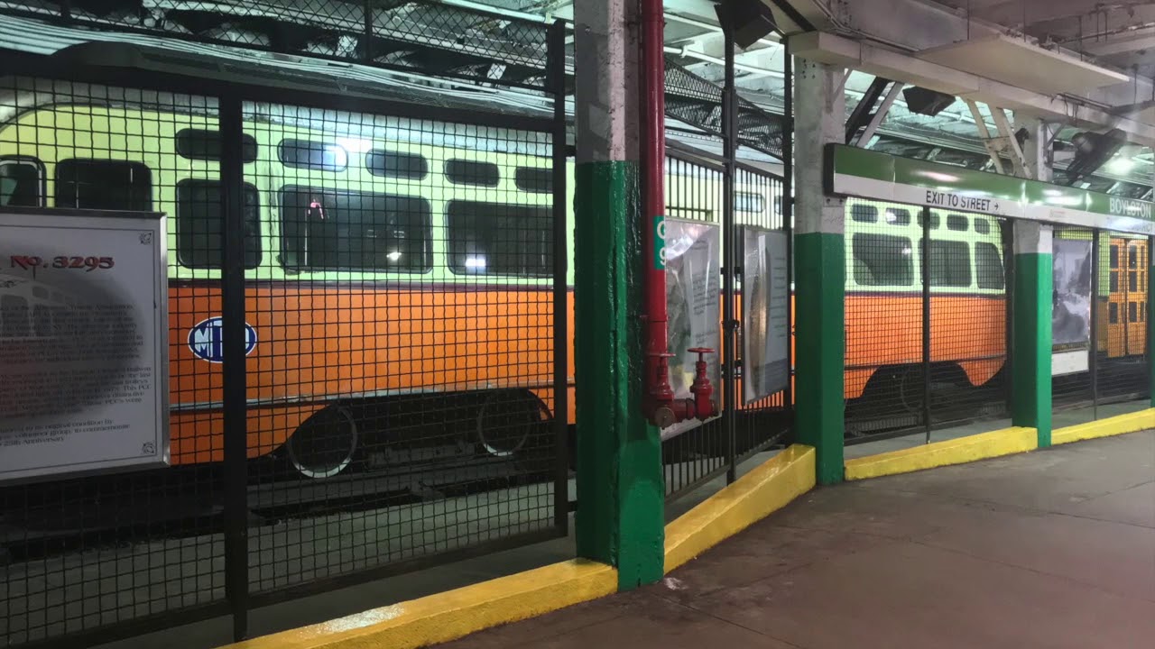 MBTA Green Line Excursion Trip - YouTube