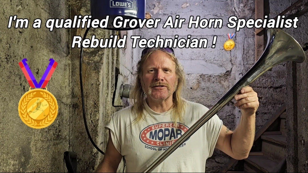 PART 4- GROVER Air Horn Specialist Rebuild Technician #airhorn # ...