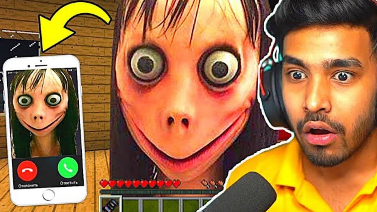 I Found Scary Momo Girl And Giant Zombie In Minecraft | Minecraft ...