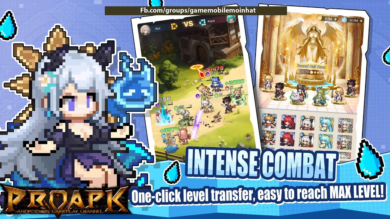 Pixel Overlord: 4096 Draws Gameplay Android / iOS (Global Launch) + Gift Codes - YouTube