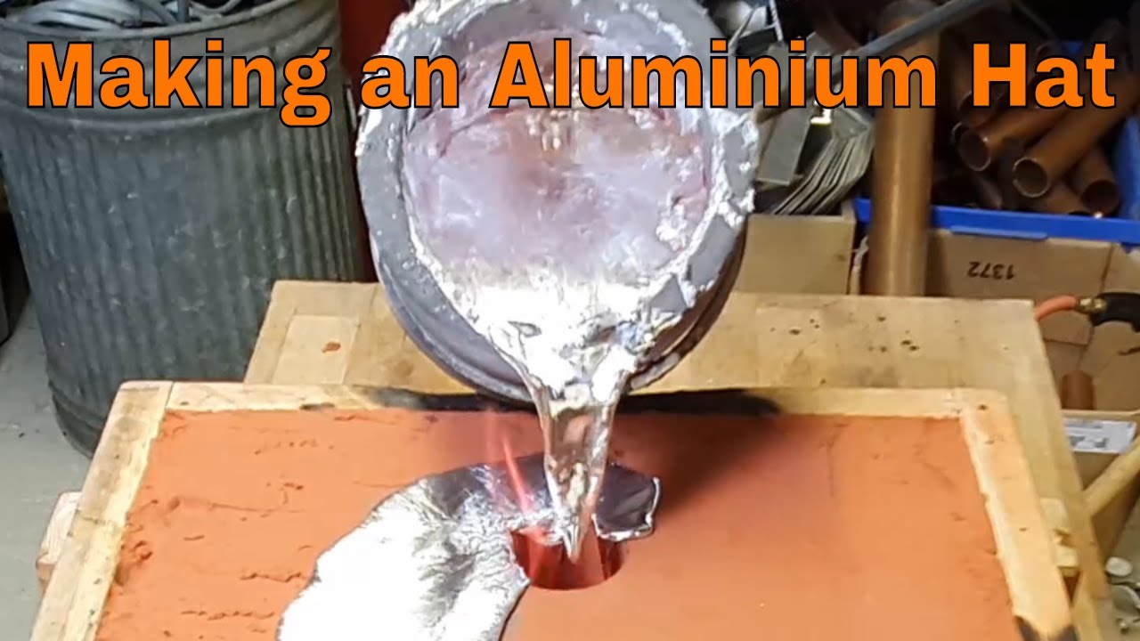 Making an Aluminium Hat - Aluminium and Polymorph Plastic - YouTube