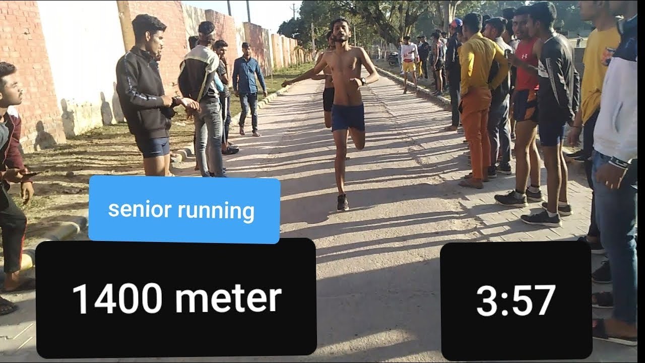 Senior Race 1400 meter competition 1st 3:57 - YouTube
