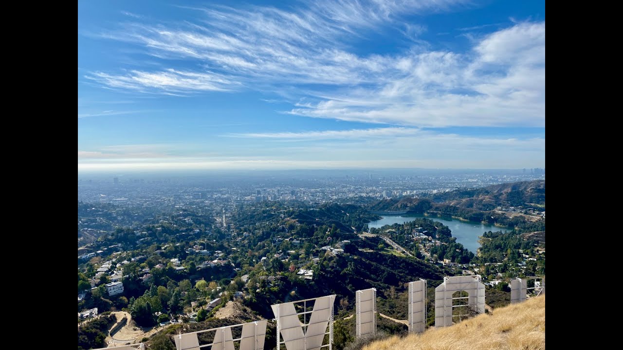 FULL CLIMB up Mt. Lee Drive to Hollywood Sign - YouTube