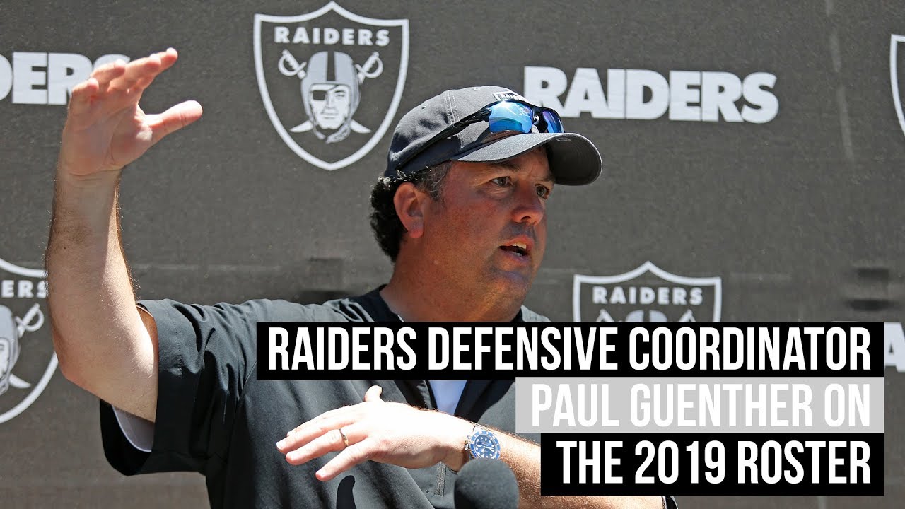 Raiders Defensive Coordinator Paul Guenther on the 2019 roster - YouTube