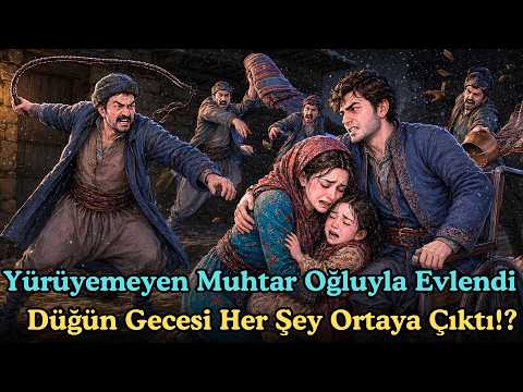 Köyün En Fakir Kızı, Muhtarın Yürüyemeyen Oğluyla Evlendi! Düğün Gecesi Gerçek Ortaya Çıktı!