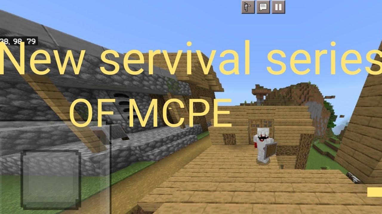 NEW SERVIVAL SERIES OF MINECRAFT POCKET EDITION #1|| - YouTube