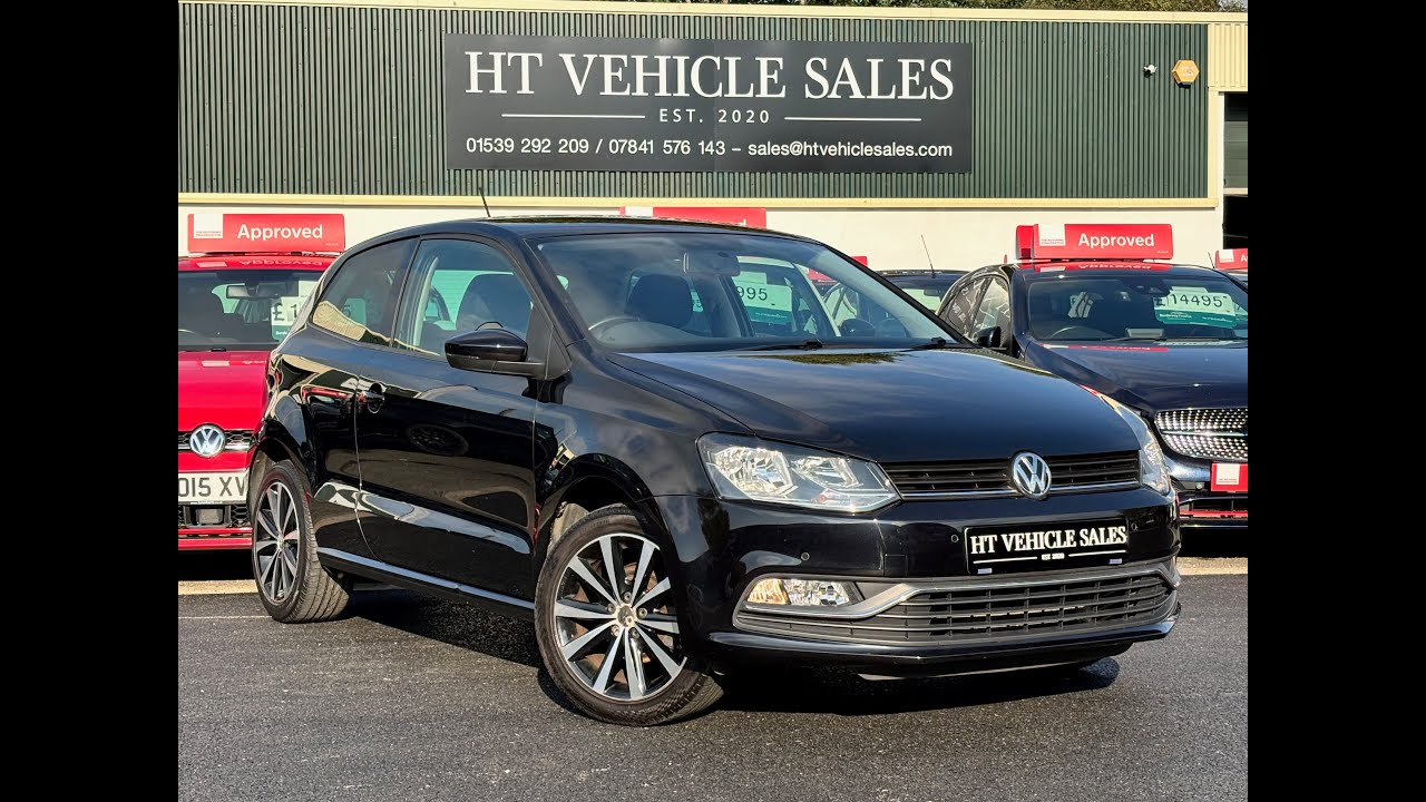 VOLKSWAGEN POLO 1.0 Match Edition 3dr Hatchback SG16ZHD 2016 (16 ...