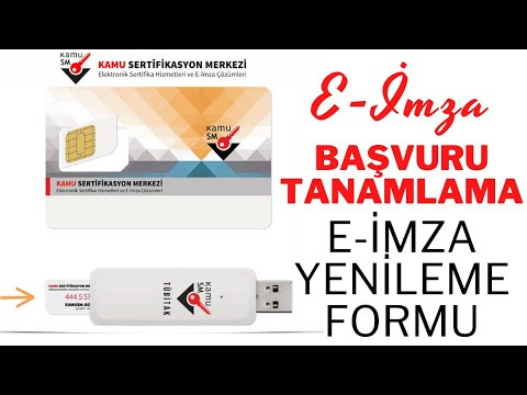 KamuSM E-İmza Başvuru Tamamlama, Süresi Dolan E İmza Yenileme İşlemleri
