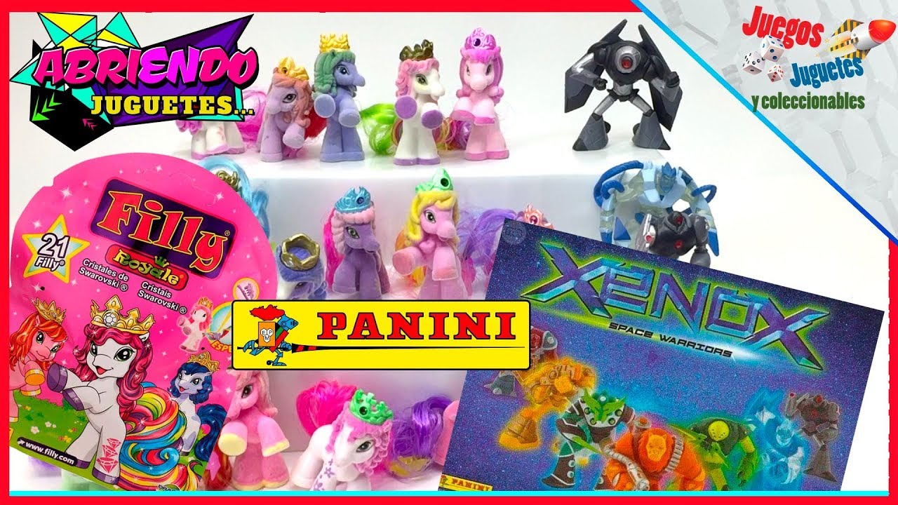 Panini Xenox Space Warriors y Filly Royale ★ juegos juguetes y ...