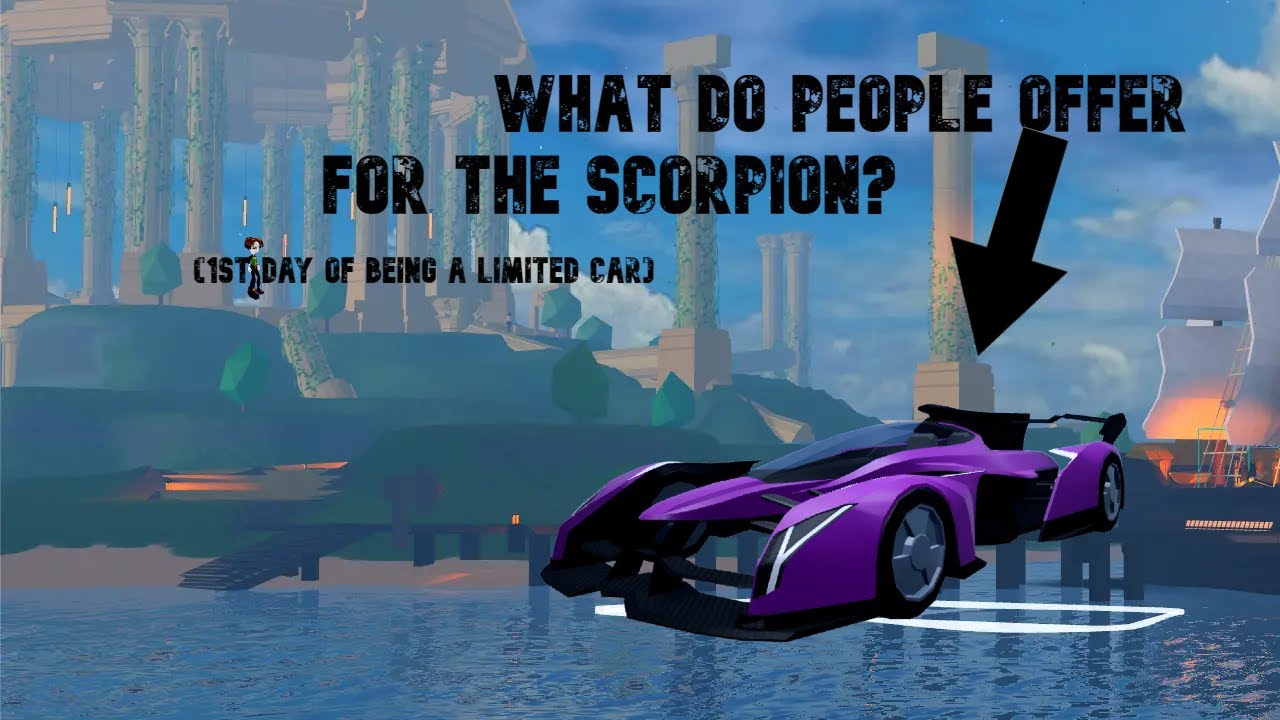 What do people offer for the SCORPION? | Roblox Jailbreak - YouTube